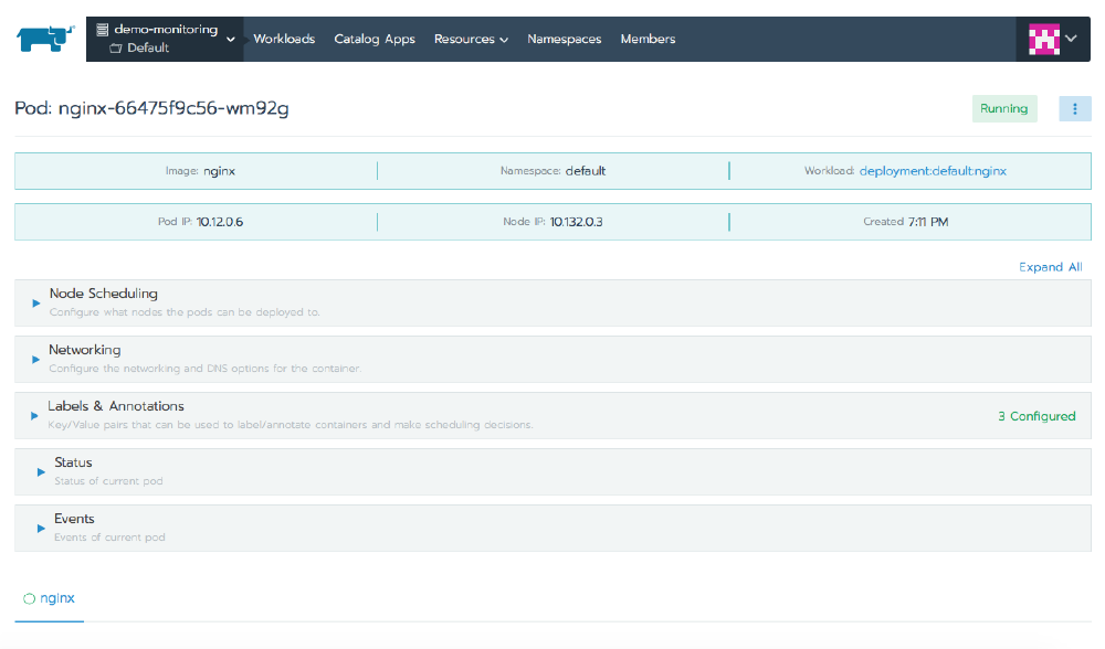 Kubernetes Monitoring with Prometheus, Grafana and Rancher